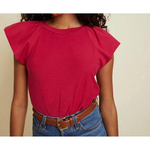 Nation LTD | Tops | New Nation Ltd Lorna Ruffle Sleeve Tank Top In ...